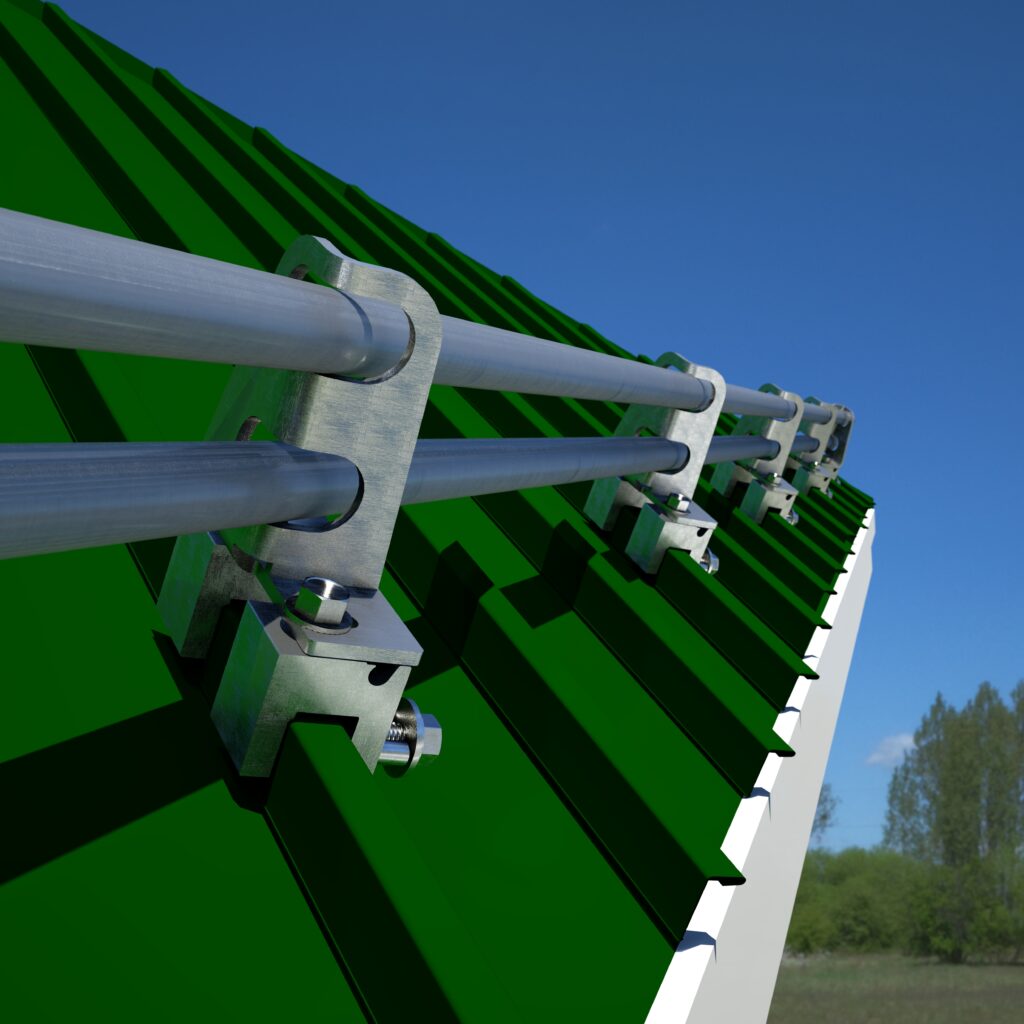 Bracket holds snow retention systems - Metal Construction News