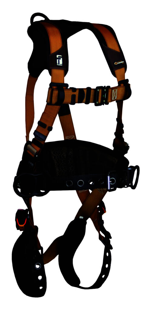 Harness pads have gel - Metal Construction News