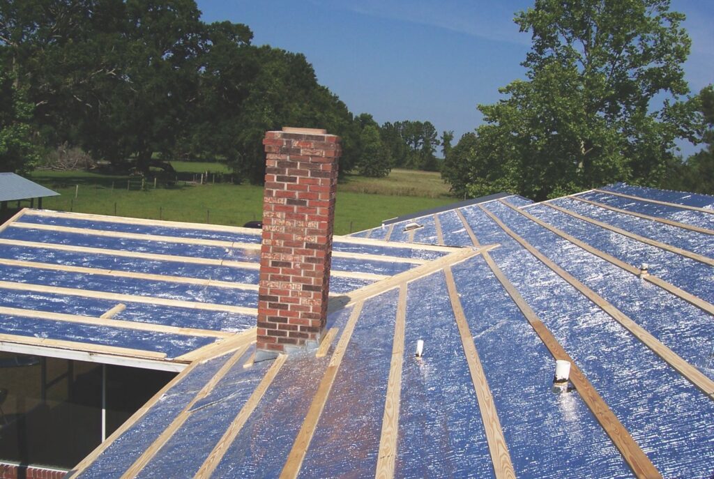 Reflective insulation comes in single-, double-layer - Metal ...