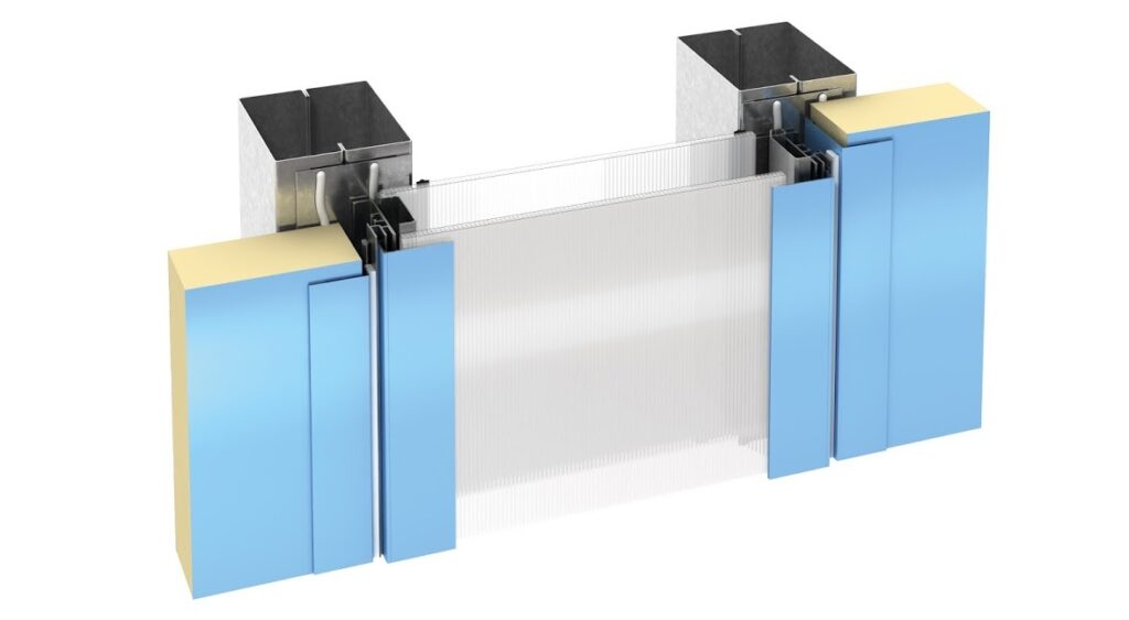 Translucent panels connect with IMPs - Metal Construction News