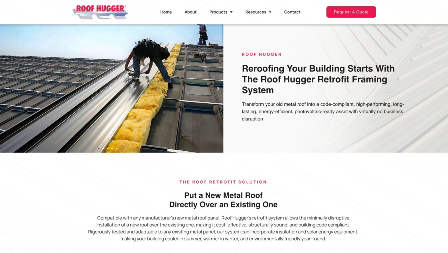 RoofHugger.com now includes roof retrofitting resources - Metal ...