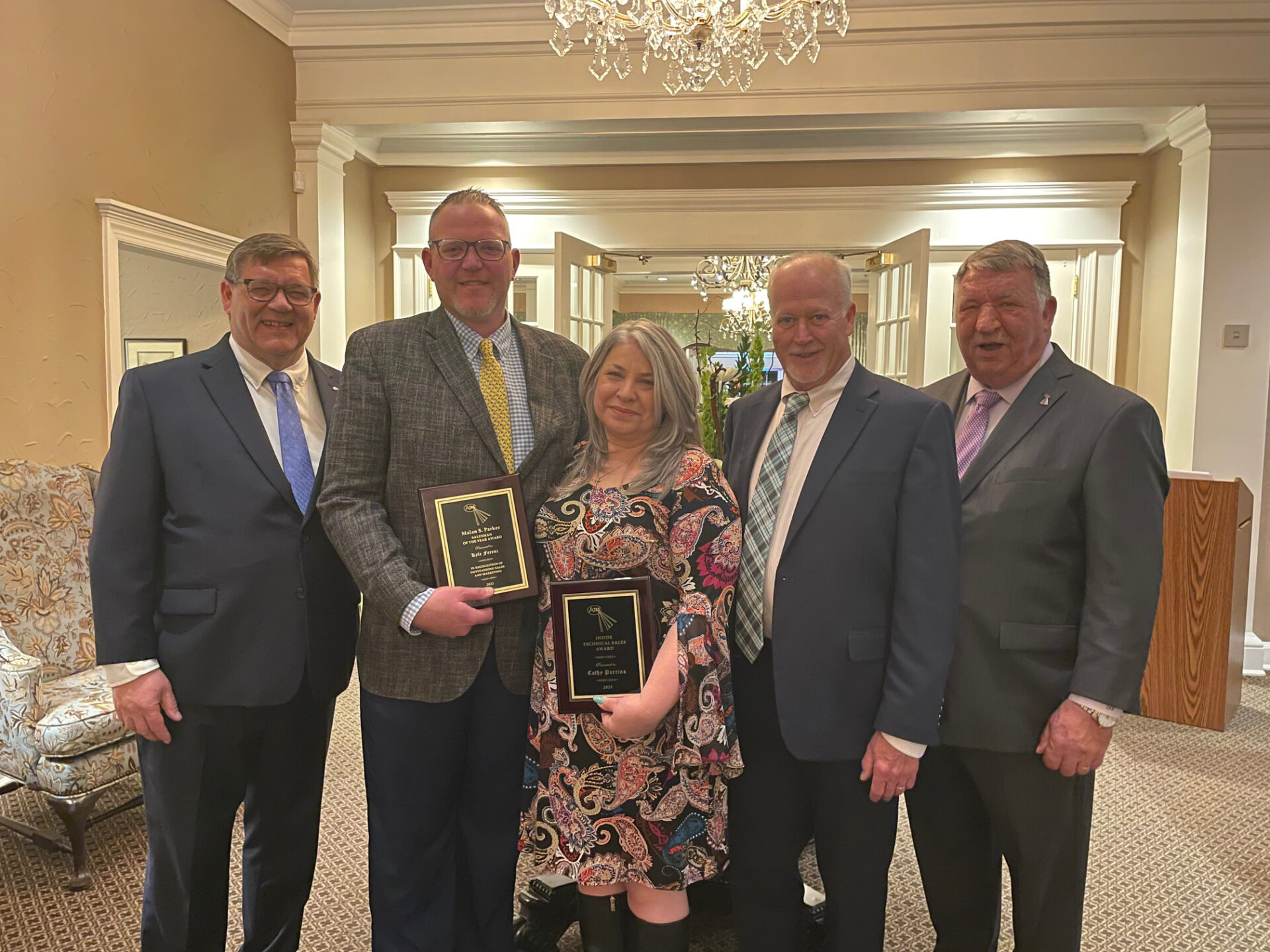 ATAS duo wins top sales award for excellence - Metal Construction News