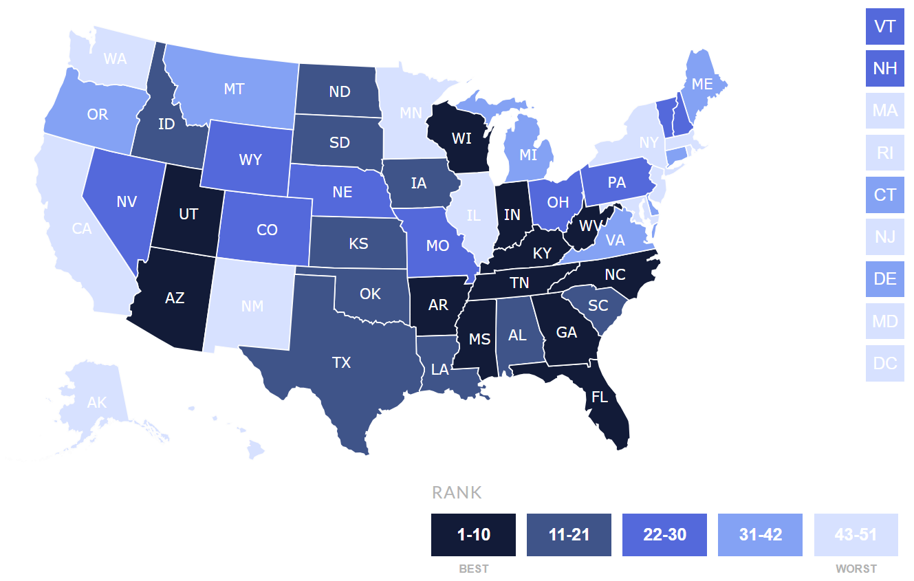 Wisconsin tops Merit Shop Scorecard for construction industry - Metal ...
